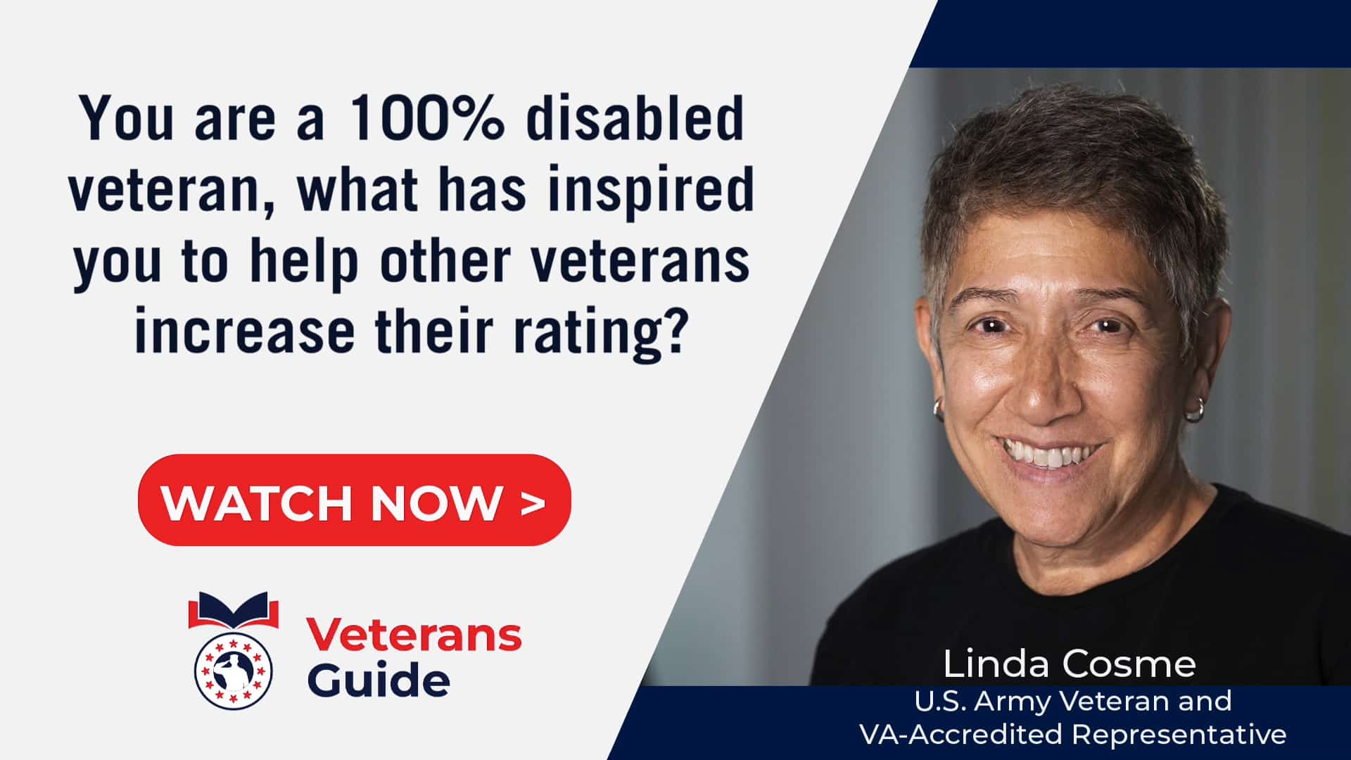 What Has Inspired You to Help Other Veterans as a 100% Disabled Veteran ...
